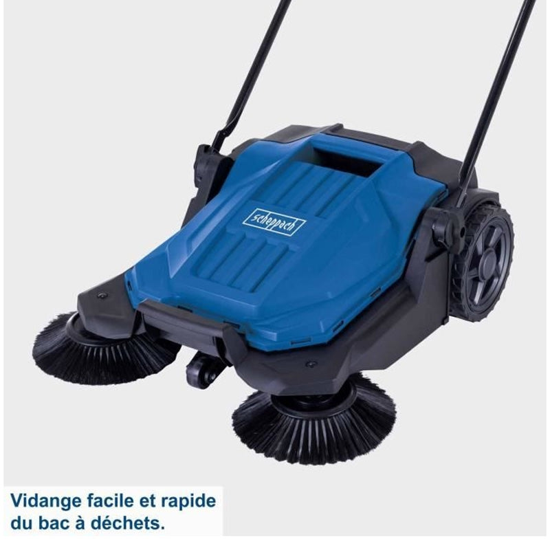 Balayeuse manuelle S800 65cm de large - 2600m²/H SCHEPPACH - 590980691 ...