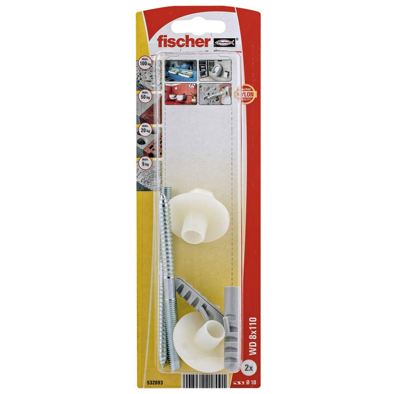 Fixation de lavabo FISCHER WDE 8x110/2K – Racetools