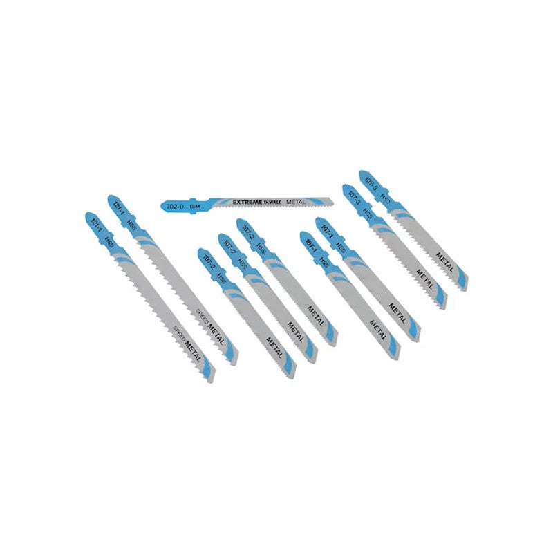 Coffret de 10 lames de scie sauteuse métal DEWALT DT2292-QZ Attache en ...